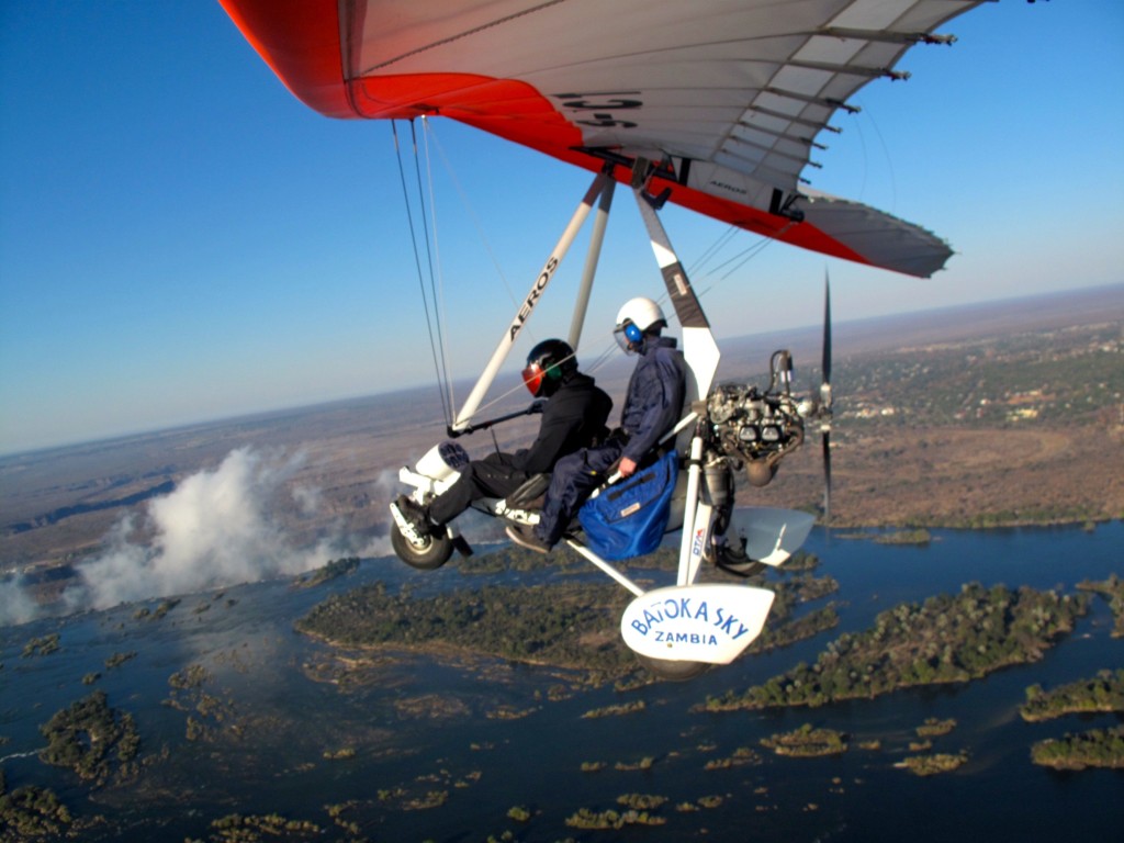 Trip Report - Microflight Over Victoria Falls w/ a Flying Bike...