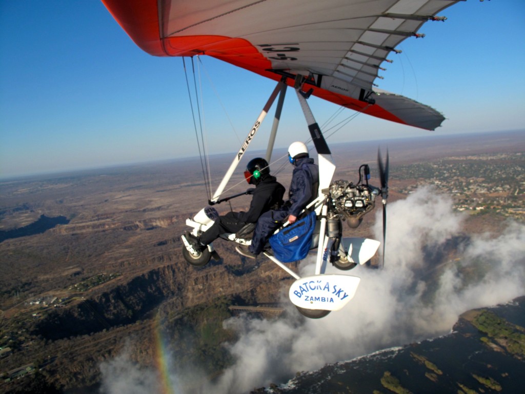 Trip Report - Microflight Over Victoria Falls w/ a Flying Bike...