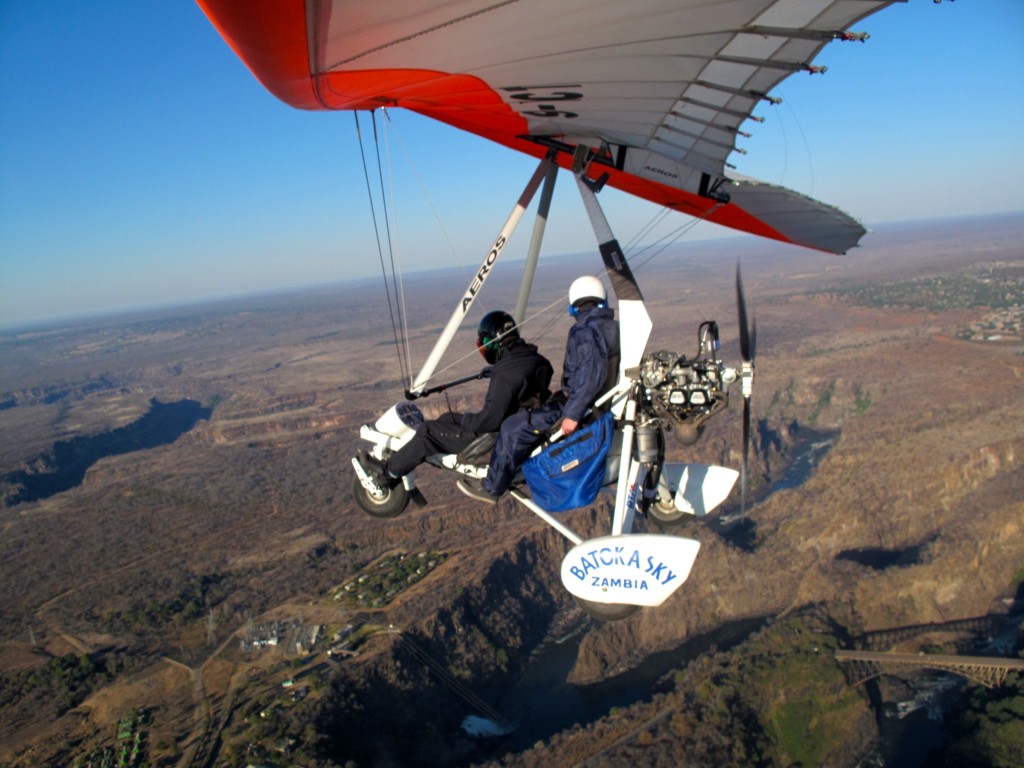 Trip Report - Microflight Over Victoria Falls w/ a Flying Bike...