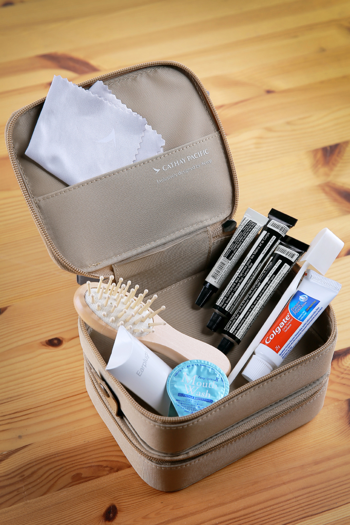 Cathay Pacific New First Class and Business Class Amenity Kits