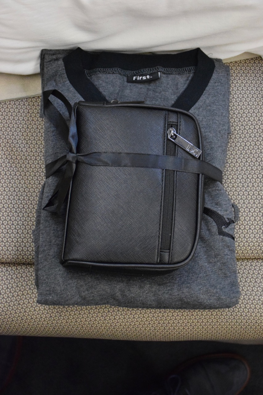 New Pajamas and Amenity Kits for Qantas First Class!