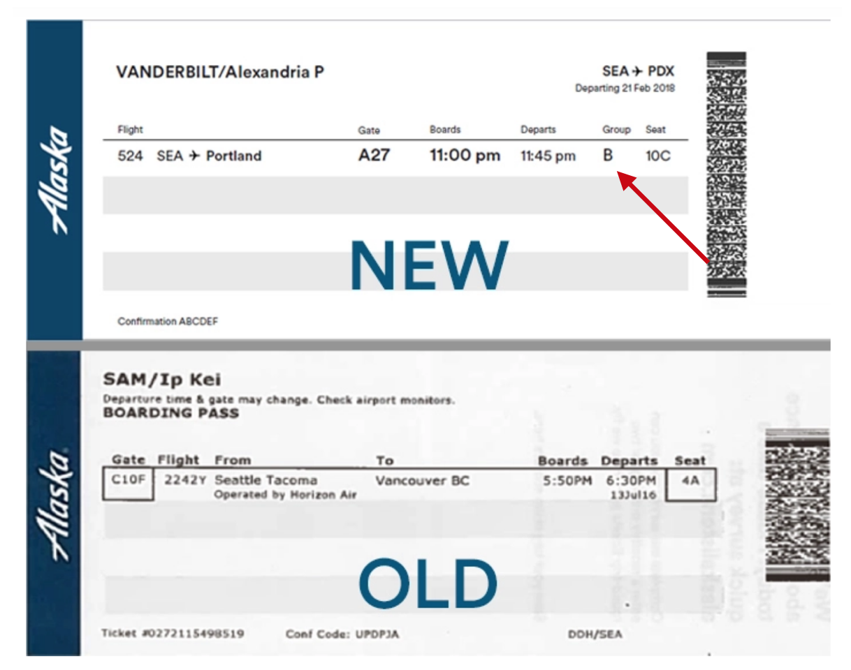 Alaska Joins the Club In Simplifying "Shapeless Blob" Boarding