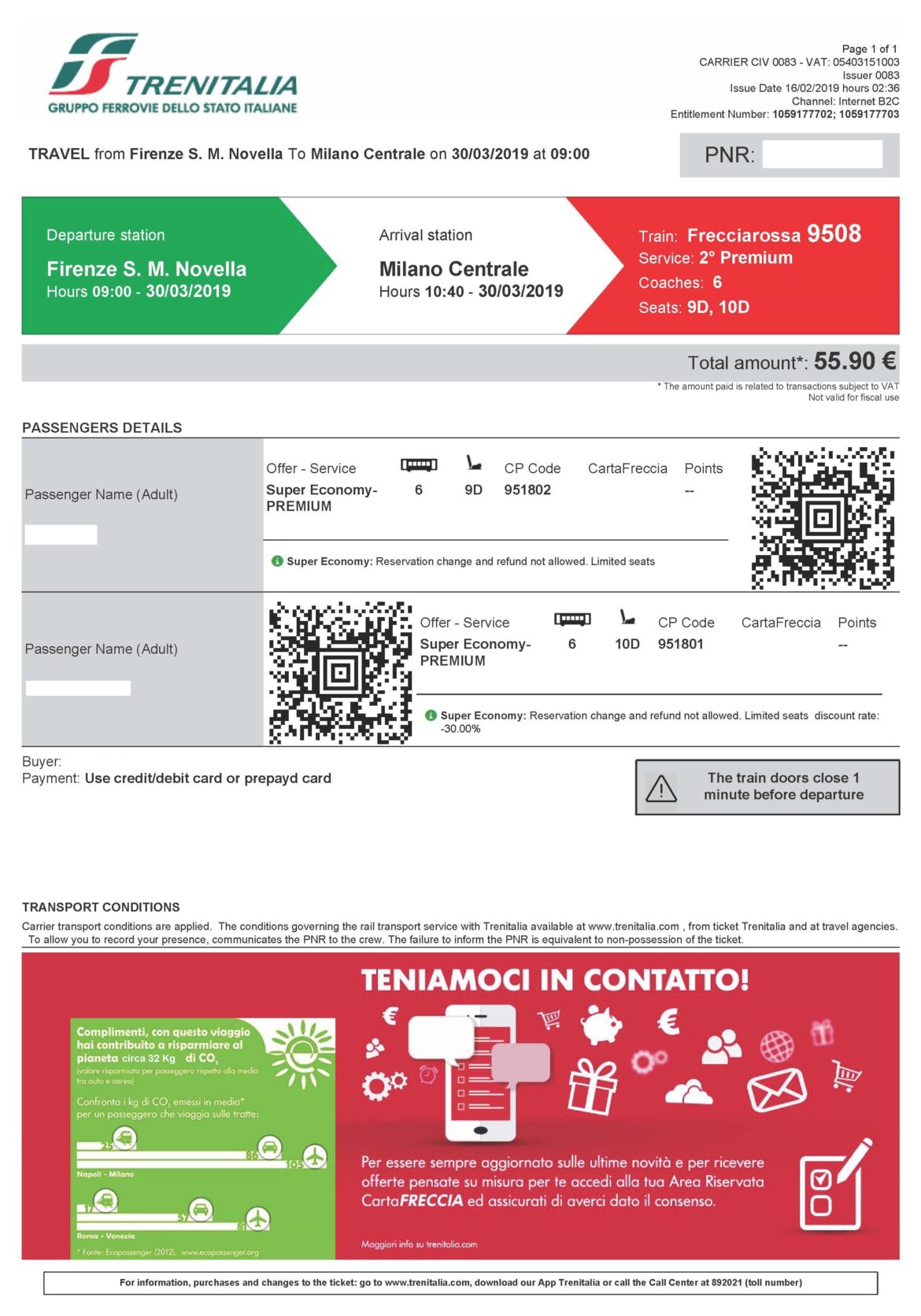 How To Buy Italy Train Tickets (And Save Lots Of Money) • Point Me to ...