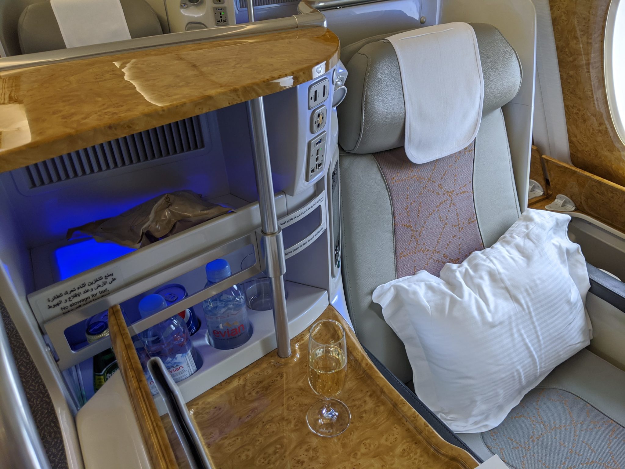 Review: Emirates A380 Business Class Fabulous Fifth Freedom ...