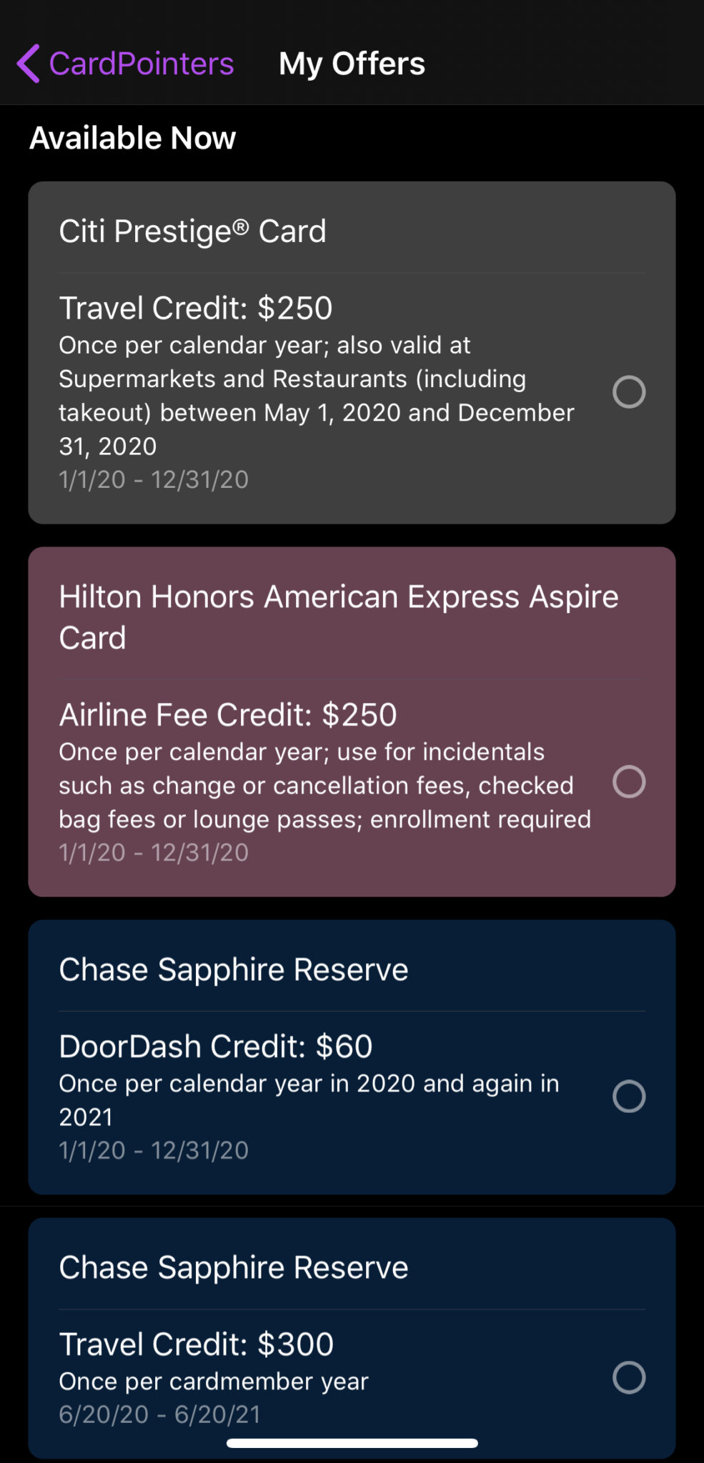 Which credit card is best to use for any particular transaction or store